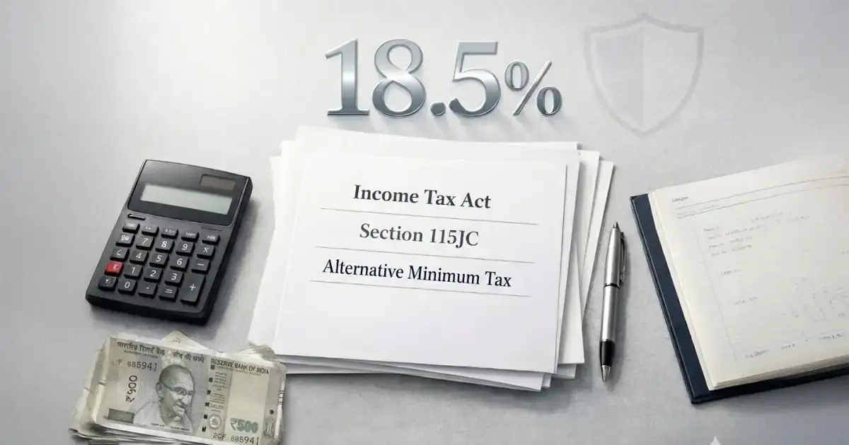 Section 115JC of Income Tax Act: AMT & Applicability
