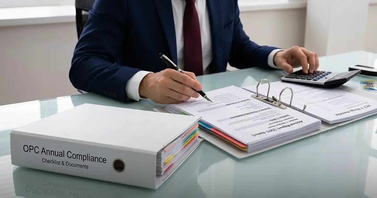 OPC Annual Compliance & ROC Requirements in India