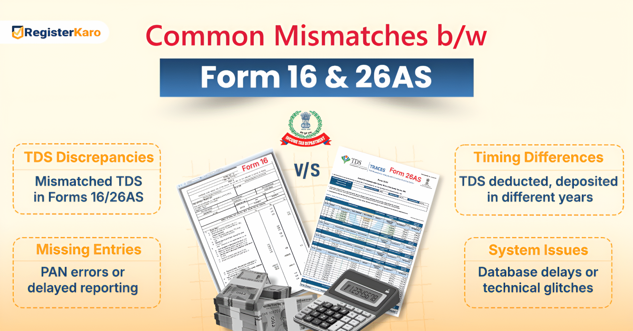 Form16 & 26AS: Your Complete Guide to Match Documents for ITR