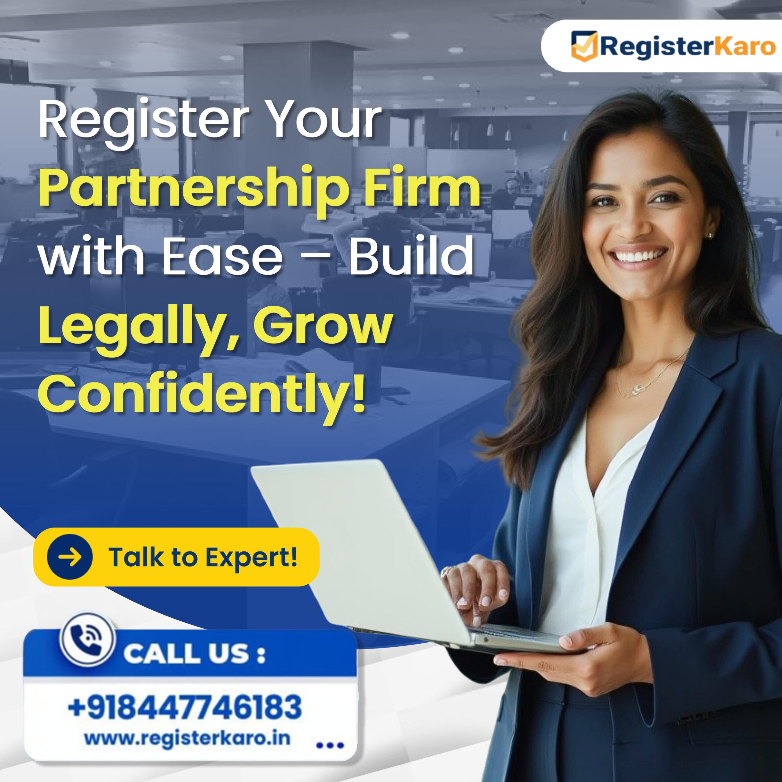 Partnership Firm Registration Online – Process, Fees & Documents