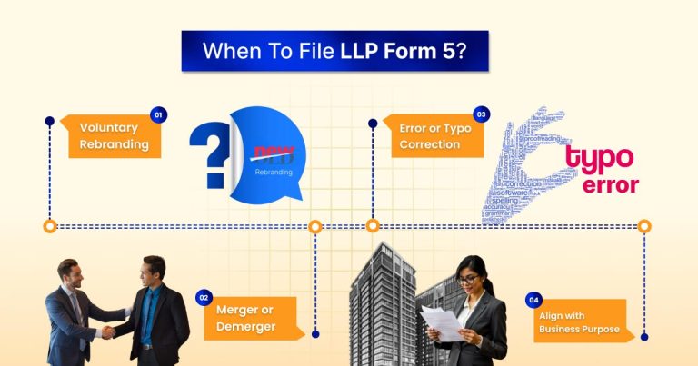 LLP Form 5 – Meaning, Purpose, Fees & Filing Process
